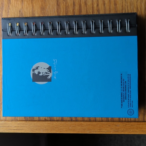Office | New Andy Warhol Marilyn Monroe Spiral Bound Notebook | Poshmark